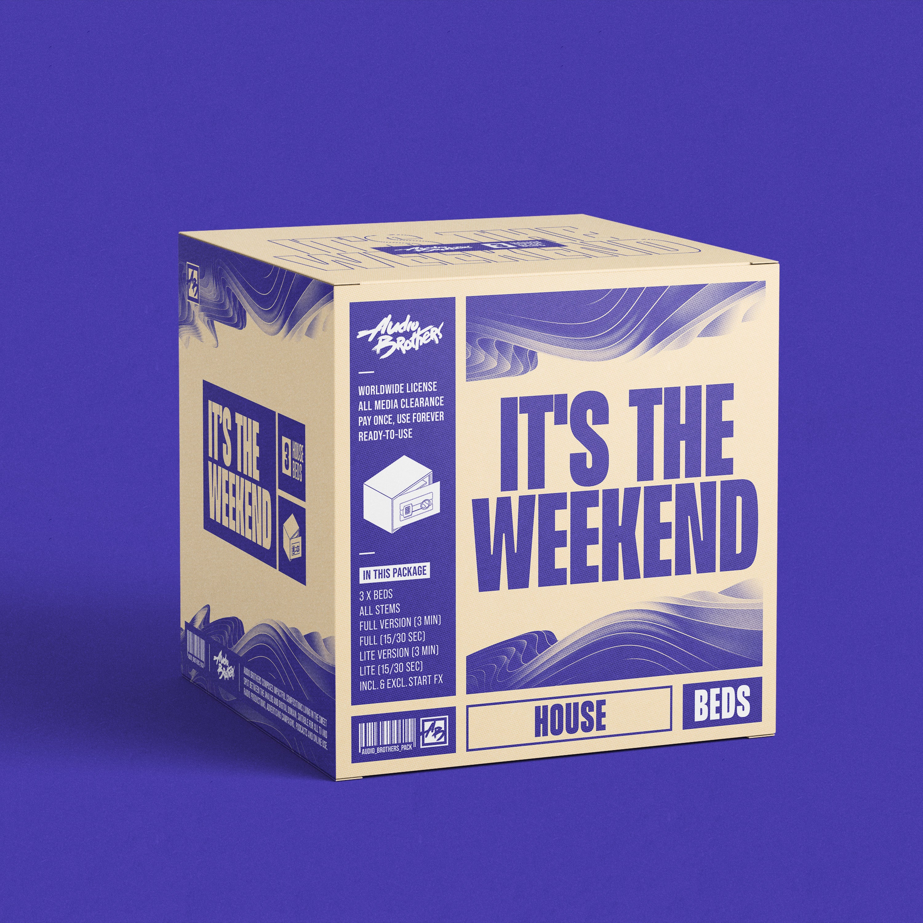 It's The Weekend - Music Beds Package for Radio Imaging. – Audio Brothers