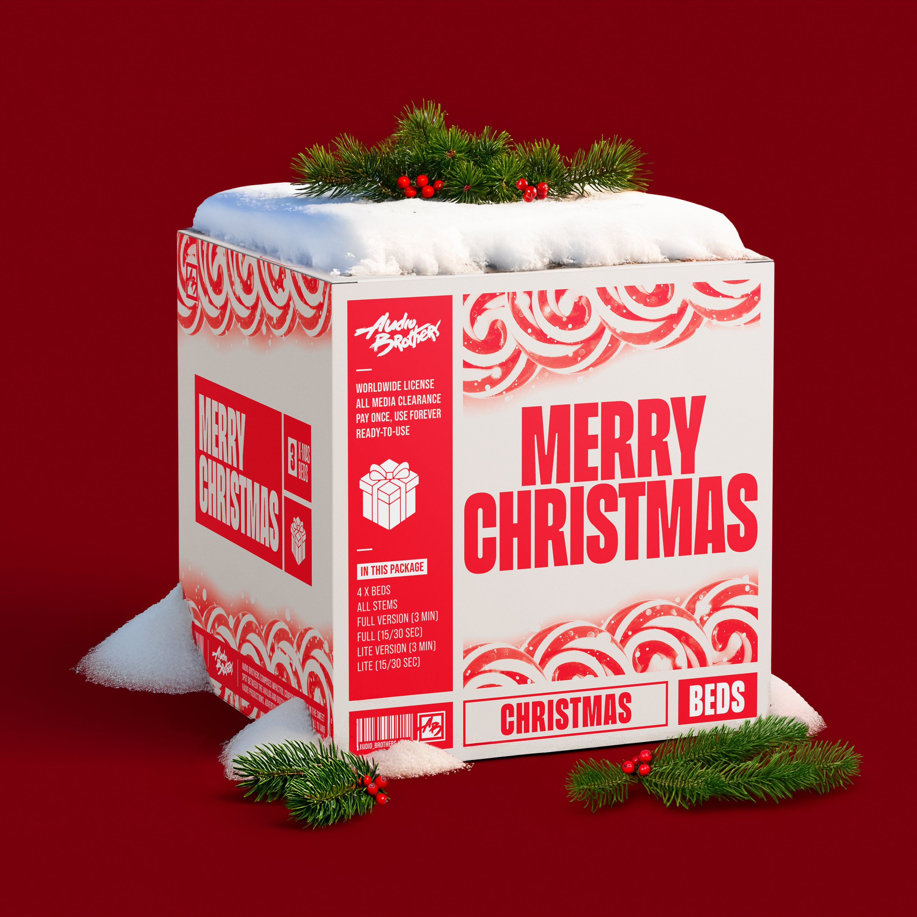 Merry Christmas - Music Beds for Radio Imaging Production – Audio Brothers