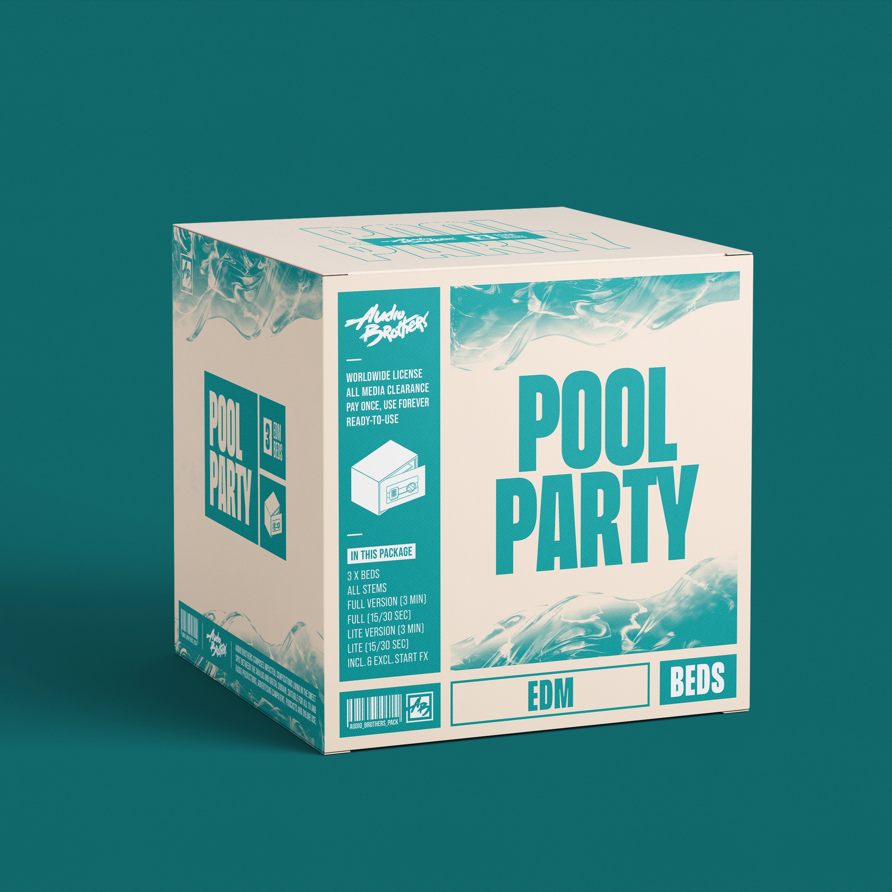 Pool Party - Music Beds Package for Radio Imaging Production – Audio ...