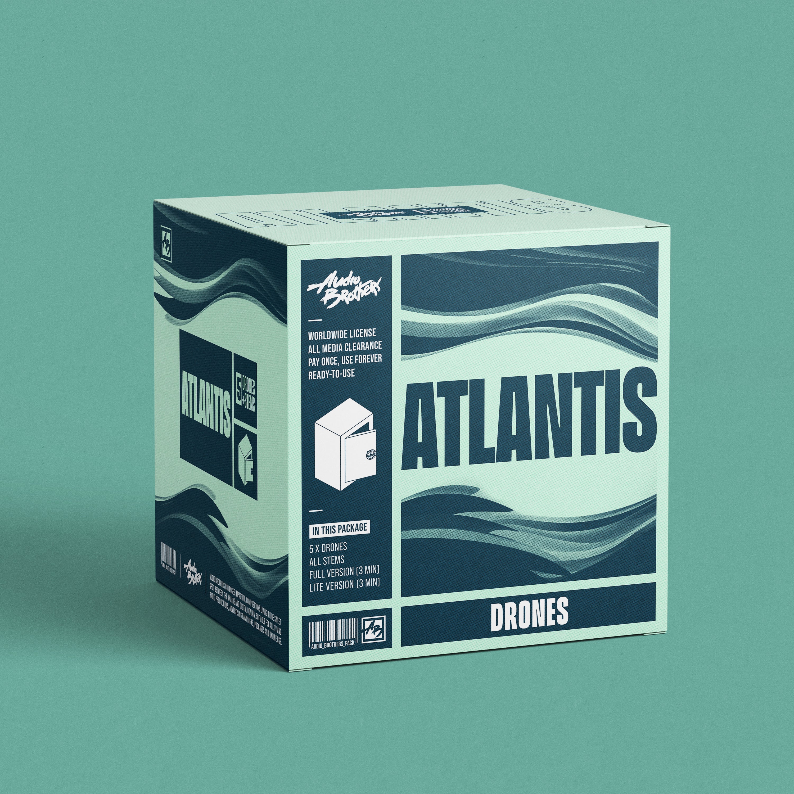 Atlantis - Drones Music Package for Radio Imaging Production – Audio ...